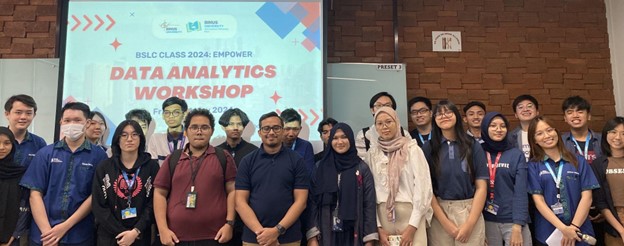 BSLC Class 2024 : “Empower” – Data Analytics Workshop – BINUS STUDENT BEKASI