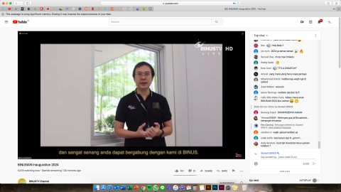 INAUGURATION FIRST YEAR PROGRAM BINUSIAN 2024 – First Year Program