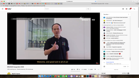 INAUGURATION FIRST YEAR PROGRAM BINUSIAN 2024 – First Year Program