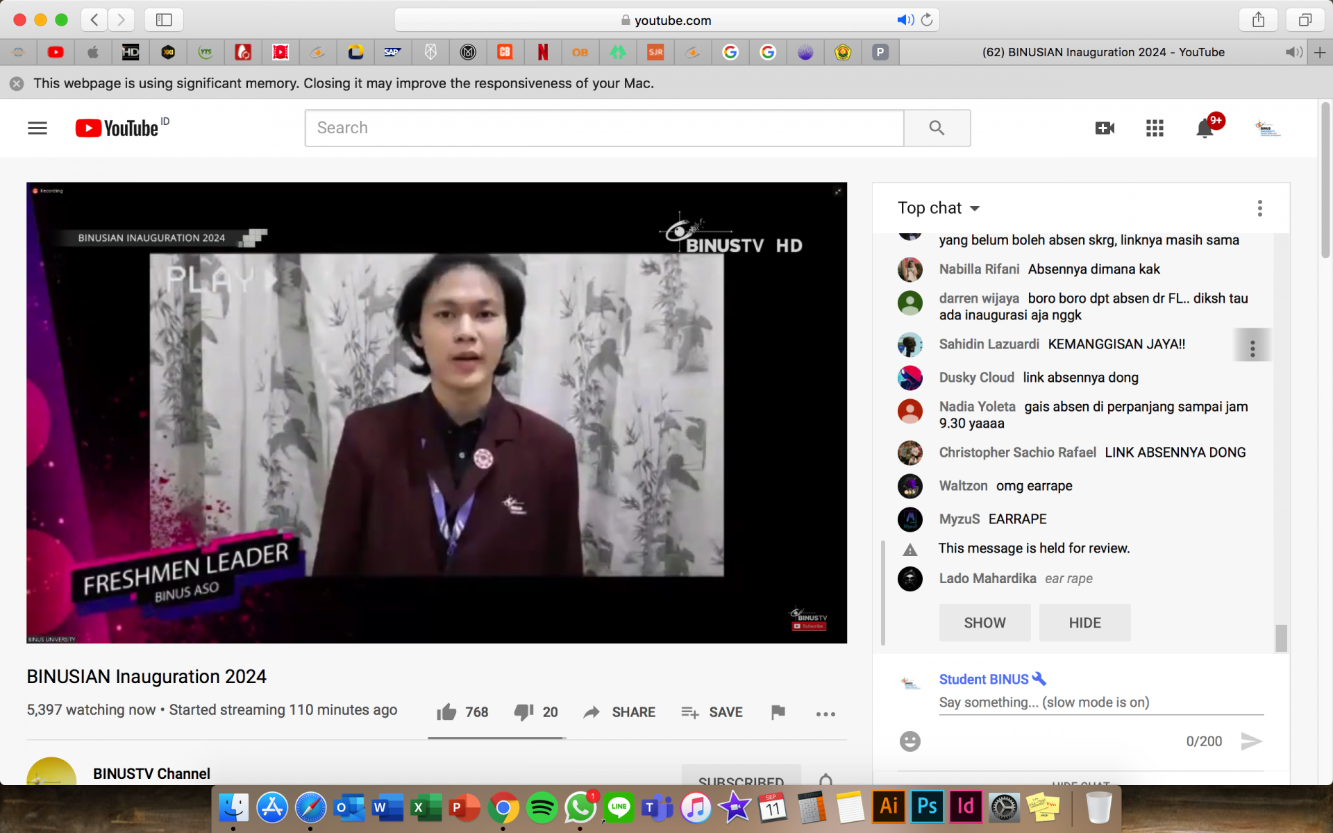 INAUGURATION FIRST YEAR PROGRAM BINUSIAN 2024 – First Year Program