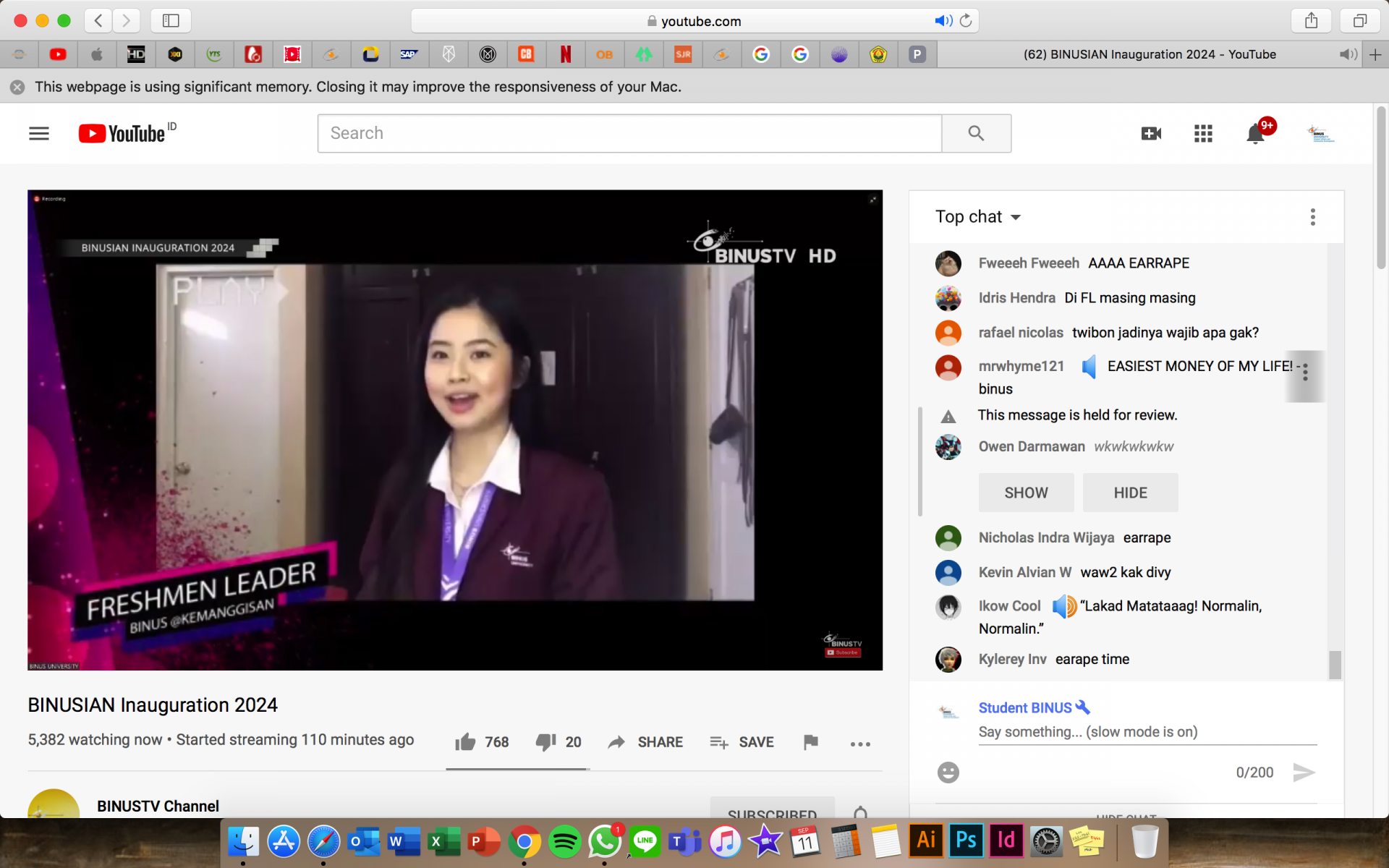 INAUGURATION FIRST YEAR PROGRAM BINUSIAN 2024 – First Year Program