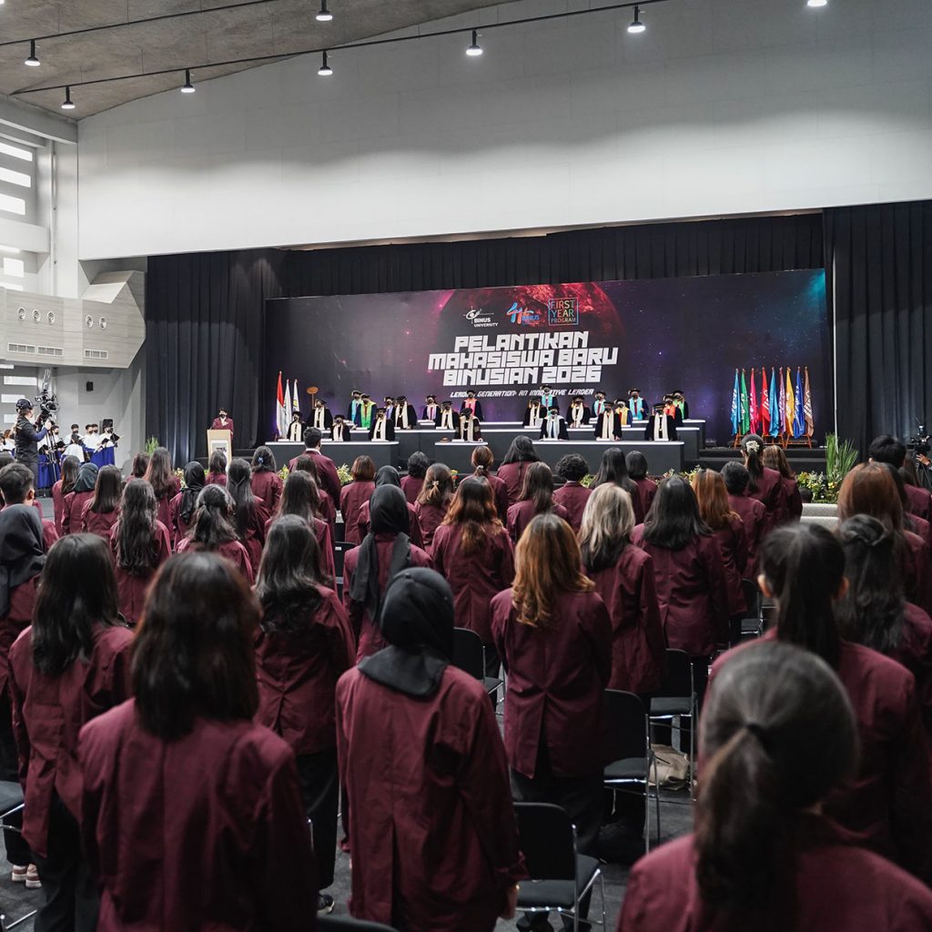 Pelantikan Mahasiswa Baru BINUSIAN 2026 dan Welcoming Festival di BINUS ...