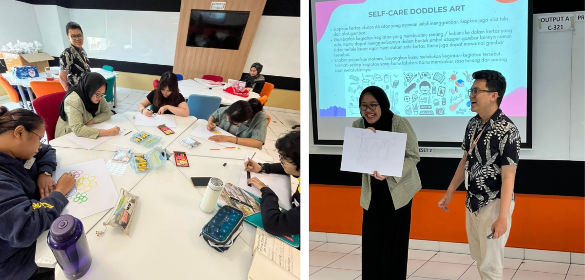 Mini Class “Practicing Self-Love Through Art Activities” – Student